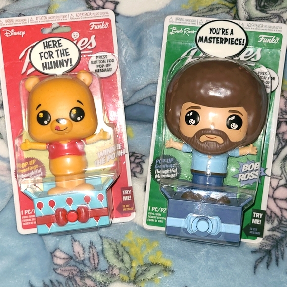 Funko | Toys | Disney Funko Bob Ross Winne The Pooh | Poshmark